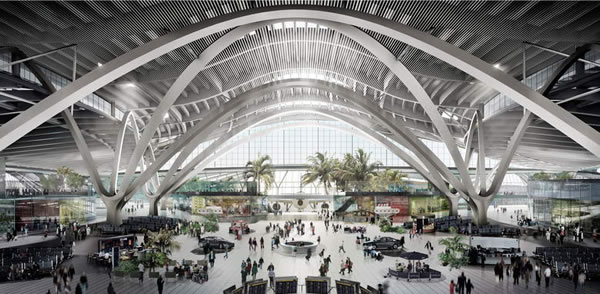 Designers duel as Abu Dhabi Midfield Terminal Complex plan takes shape ...
