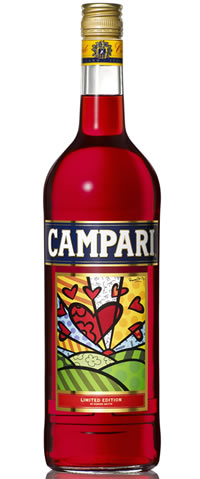Campari creates limited-edition Britto art label for Valentine's Day ...
