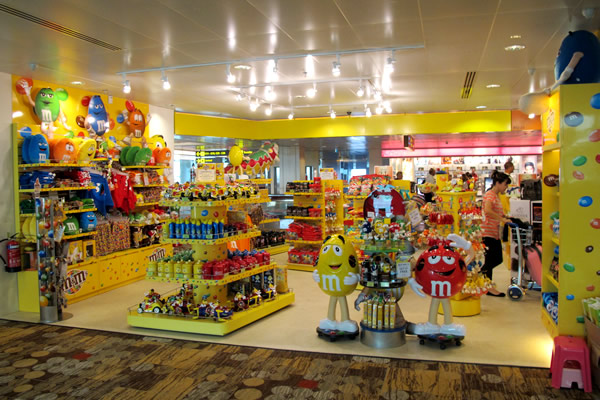Largest M&M’s concept store in travel retail opens at Changi Airport ...