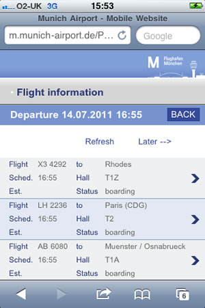 Munich Airport launches mobile-friendly website : The Moodie Davitt ...