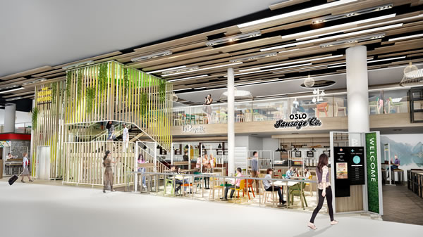 Portland makes Sense of Place the key concept in Oslo food court design ...