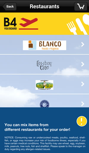 HMSHost extends mobile ordering app to Phoenix Sky Harbor Airport : The ...