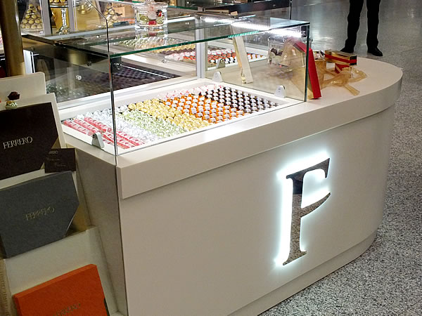 Ferrero breaks new ground with first airport boutique in Rome : The ...