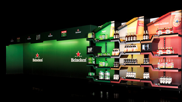 Heineken reveals interactive display concept for travel retailers : The ...