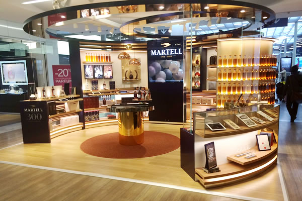 Martell continues tricentenary celebrations with Paris CDG pop-up : The ...